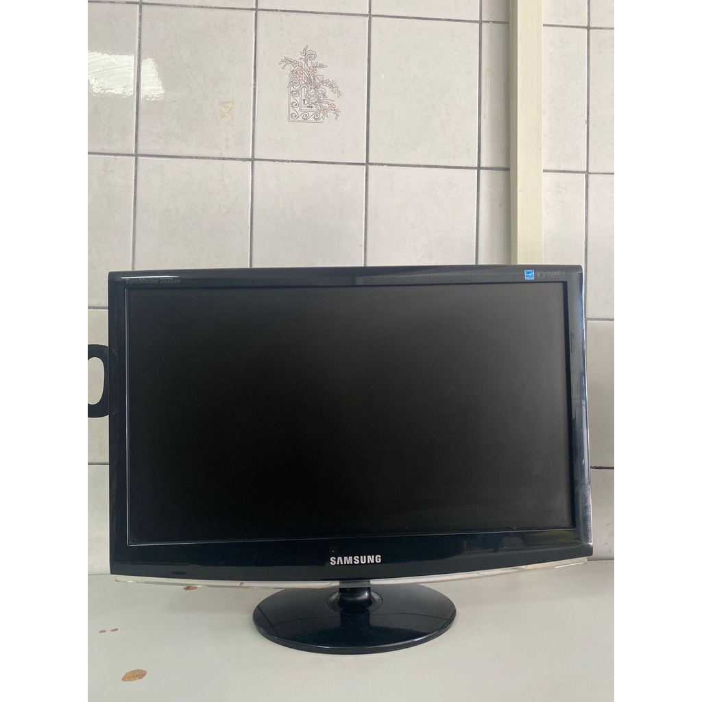 Monitor Samsung 2033SW Plus LCD TF 20 polegadas | Shopee Brasil