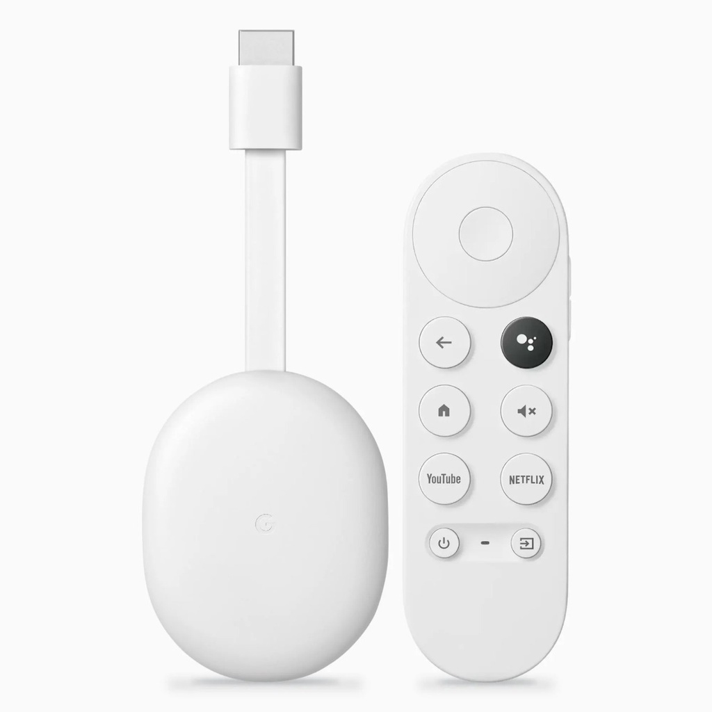 Google Chromecast 4 Hdr 4k Com Controle Remoto E Android Tv | Shopee Brasil