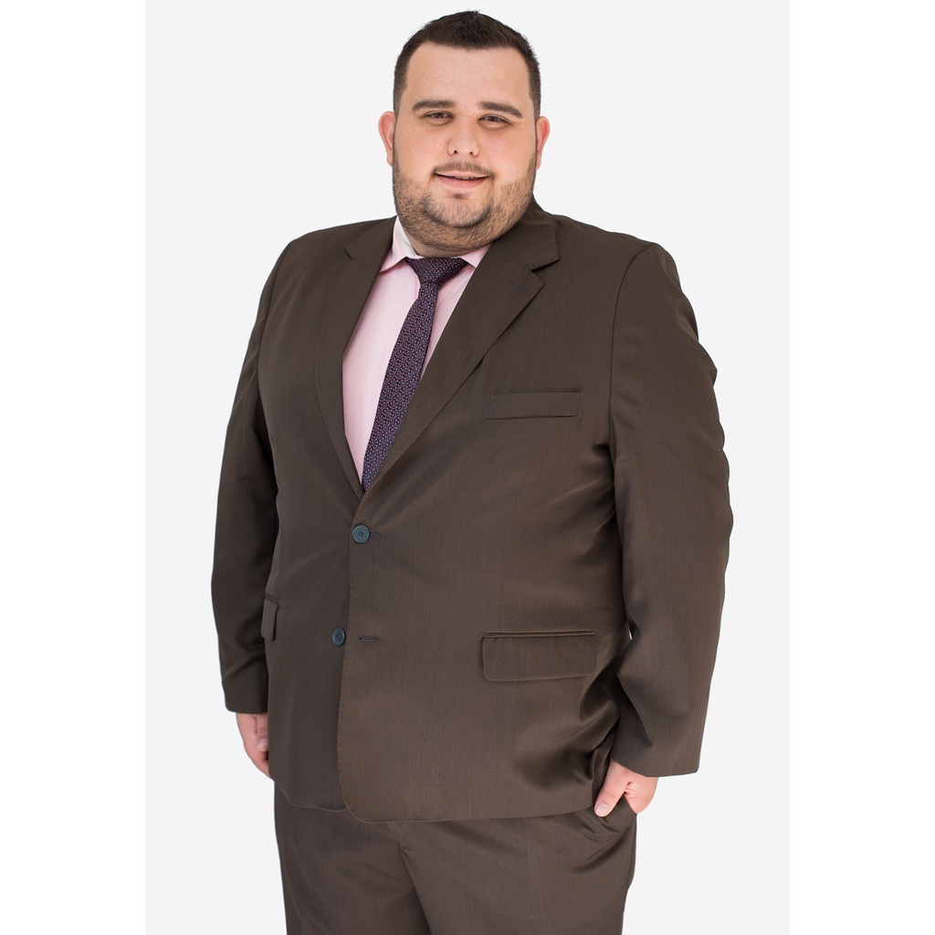 Terno Plus Size Masculino Completo Musgo Vutie | Shopee Brasil