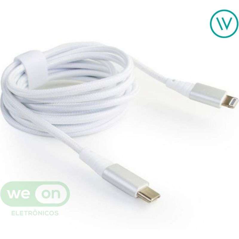 Cabo MFi com Chip Original Apple C94 IWill Lightning para USB-C HARD ...
