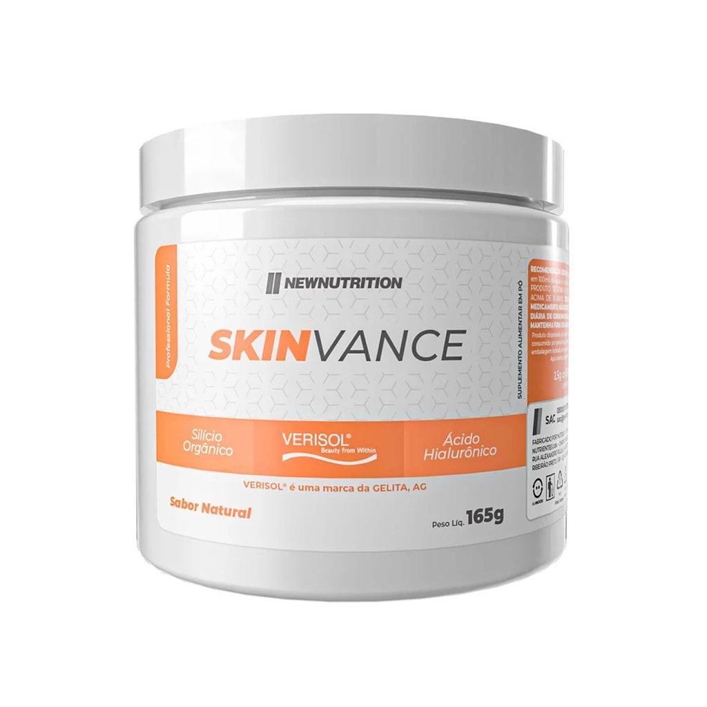 Colágeno Verisol Hidrolisado Skinvance 165g New Nutrition | Shopee Brasil