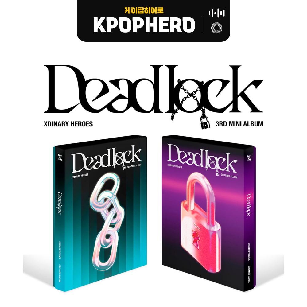 Xdinary-Heroes - 3rd Mini Album [DEADLOCK] Standard Ver. | Shopee Brasil