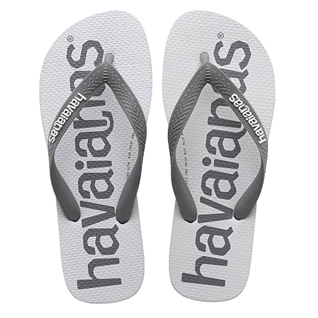Chinelo Havaianas Top Logomania 2 Cinza Aço | Shopee Brasil