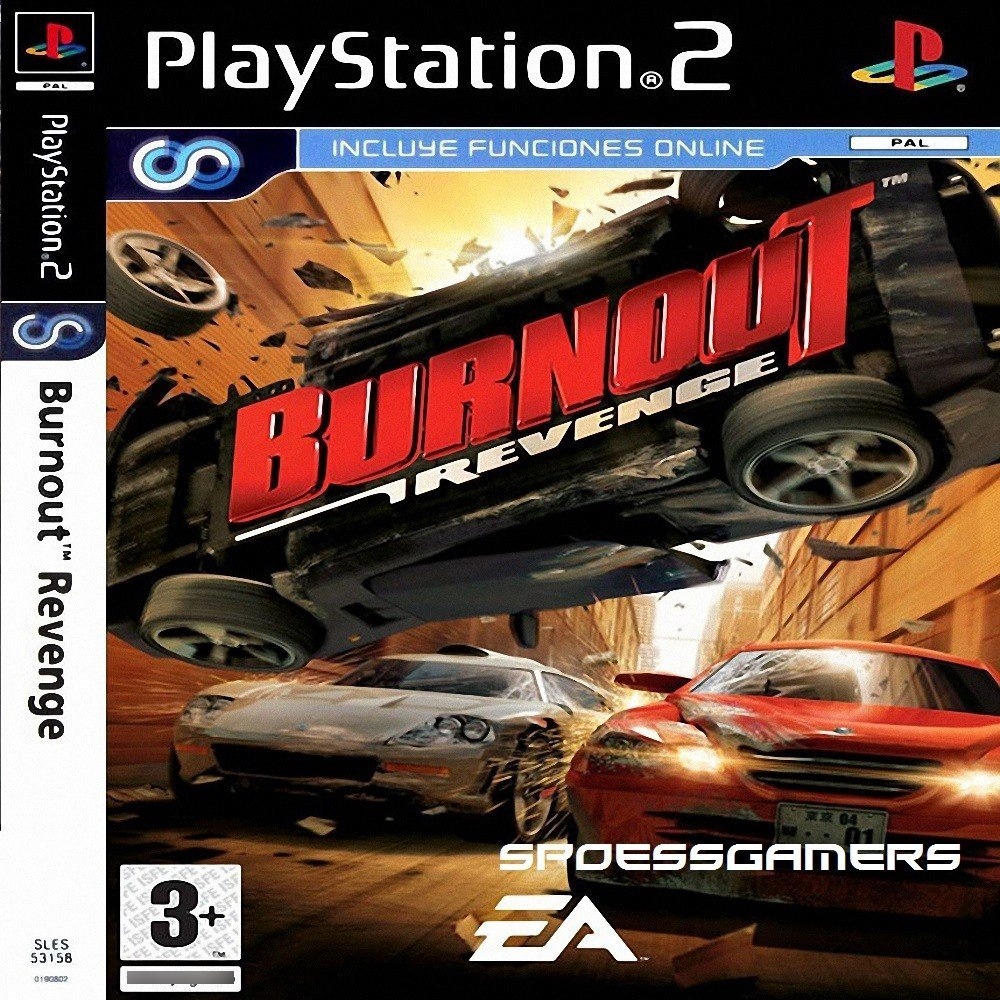 Burnout 4 Revenge ( Carros ) Ps2 Desbloqueado Patch | Shopee Brasil