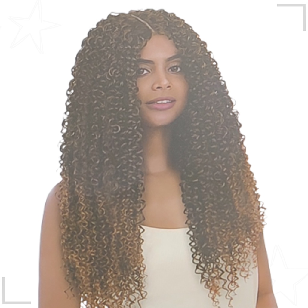 Cabelo Cacheado Bio Vegetal - Kimi - Sleek - 75cm (320g) | Shopee Brasil