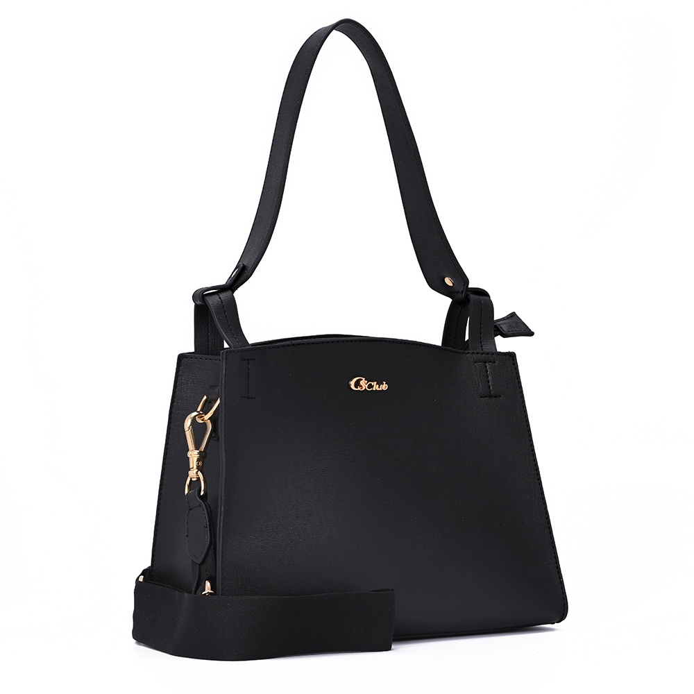 Bolsa Tote CS Club Feminina Preta | Shopee Brasil