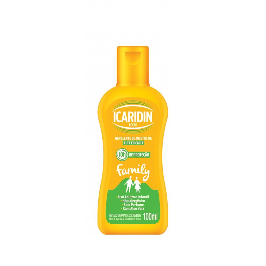 Repelente de insetos ICARIDIN loção 100ml | Shopee Brasil