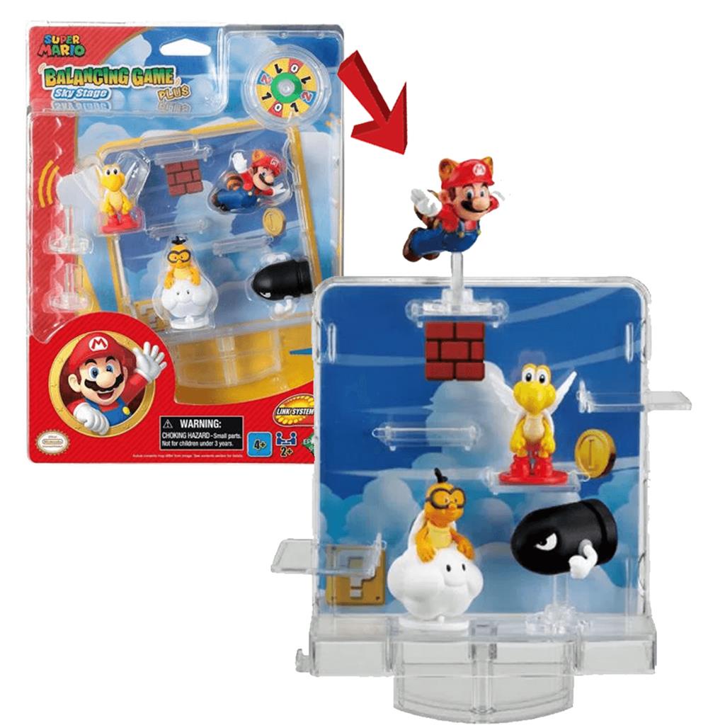 Jogo de Equilibrio Super Mario Balancing Game Plus Sky Stage | Shopee ...