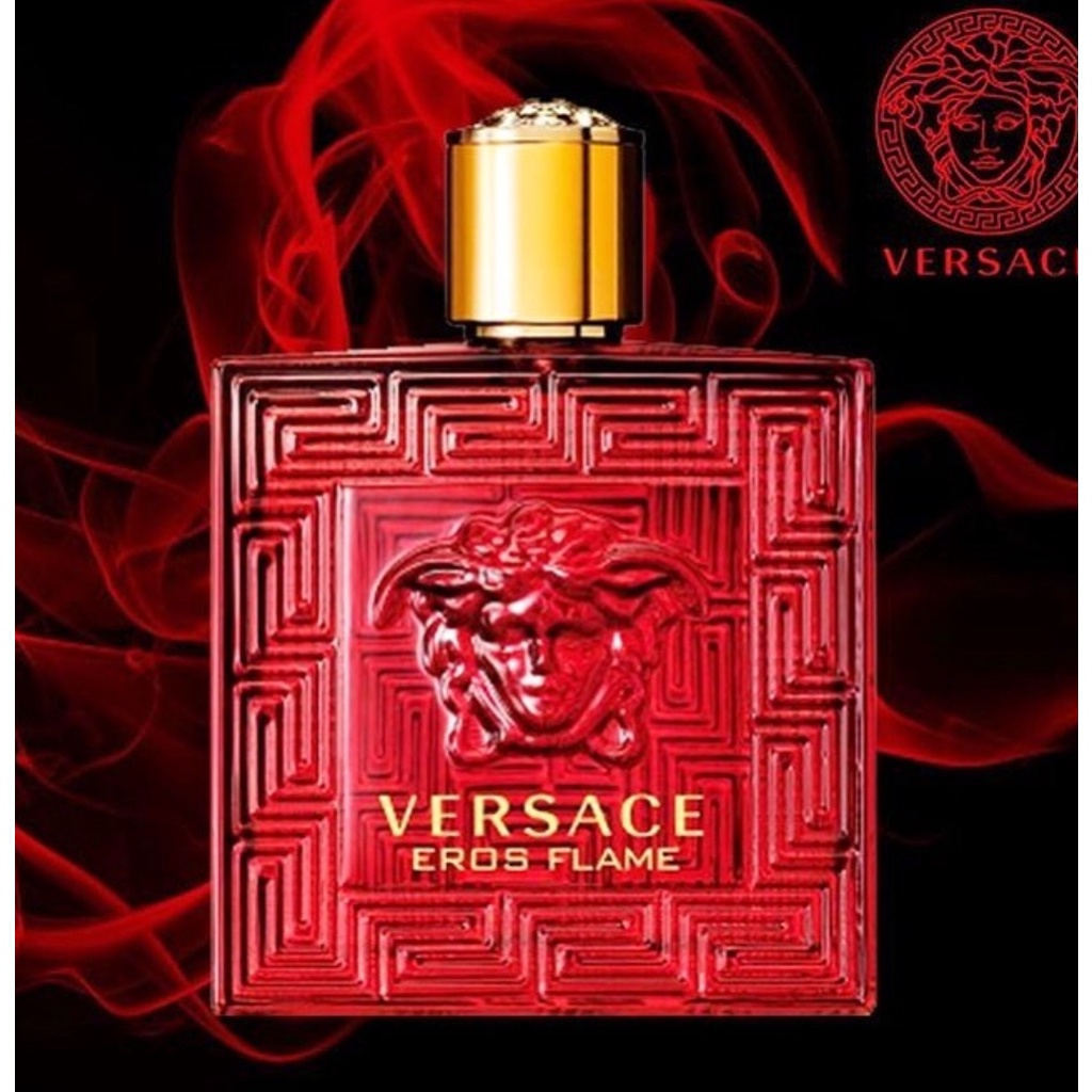 Versace Eros Flame Eau de Parfum - Perfume Masculino - 100ml | Shopee Brasil