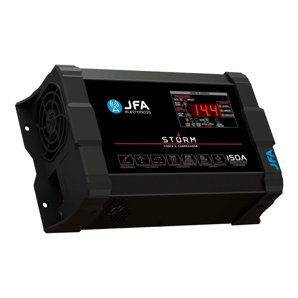 Fonte de Carro Jfa 150a Sistema inteligente Cca Storm | Shopee Brasil