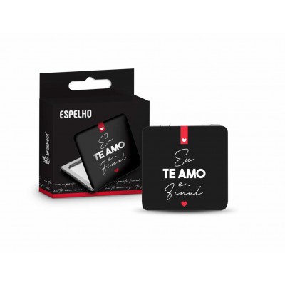Espelho de Bolsa Individual - Te Amo e Ponto | Shopee Brasil