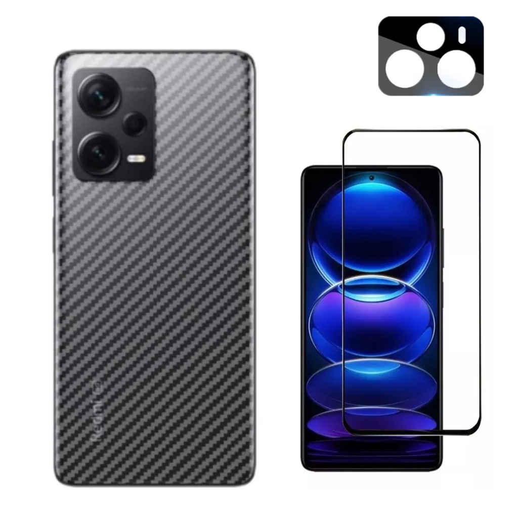 Kit Skin, Película 3D e Lente Câmera Para Poco X5 Pro 5G | Shopee Brasil