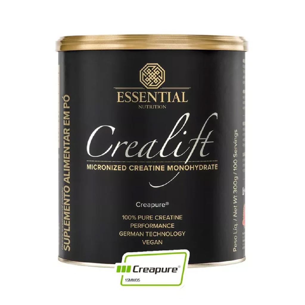 Crealift Creatina Creapure Essential Nutrition 300g | Shopee Brasil