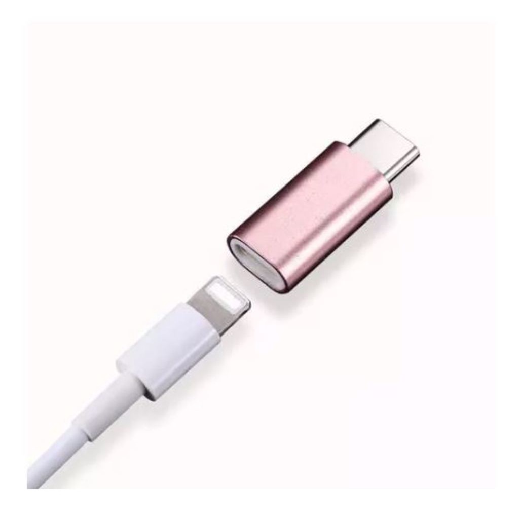Adaptador Usb Entrada Lightning para Saida Tipo-C TYPE-C | Shopee Brasil