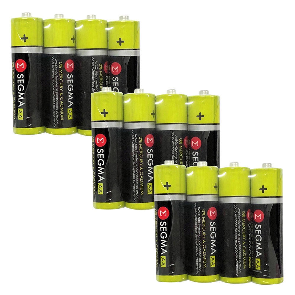 Kit Pilha AA Dúravel Power Up 12un | Shopee Brasil