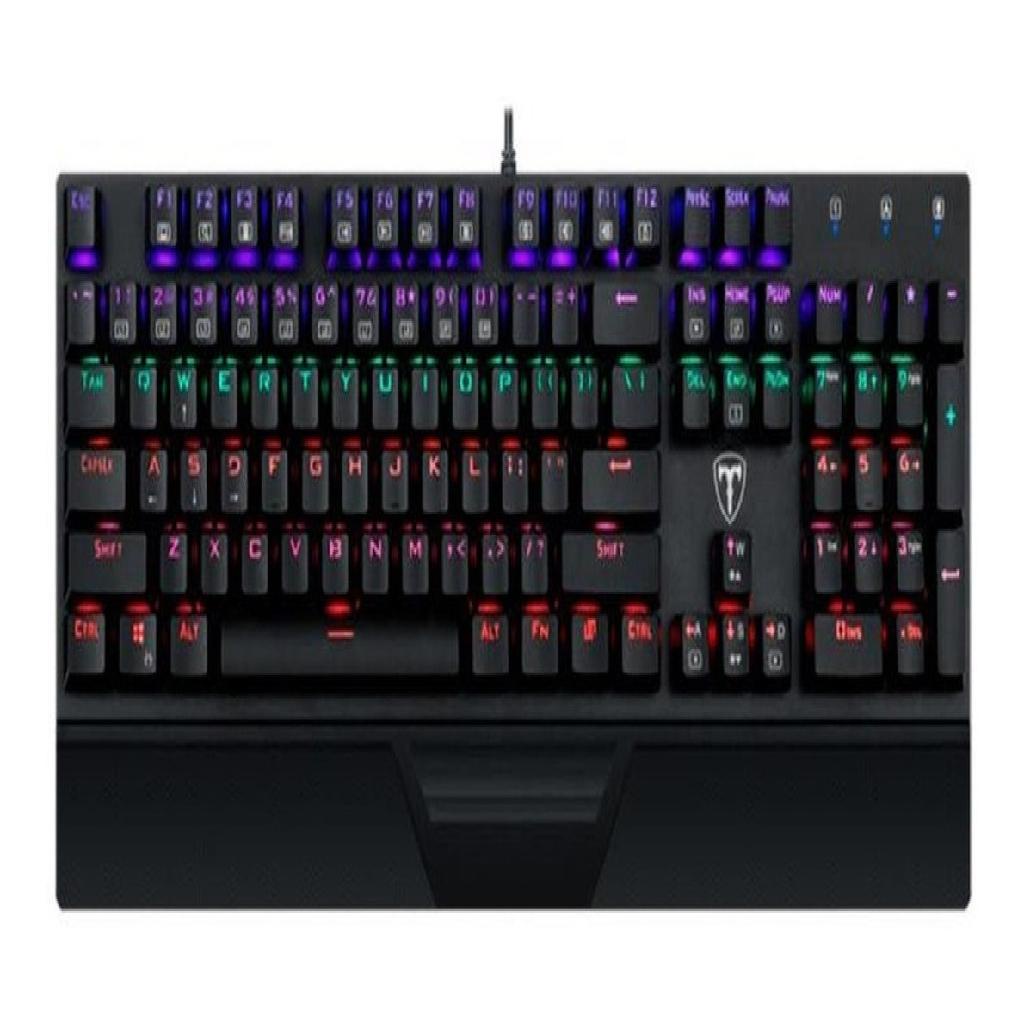 Teclado Mecanico T-Dagger Destroyer Rainbow Switch Blue - T-TGK305 Blue ...