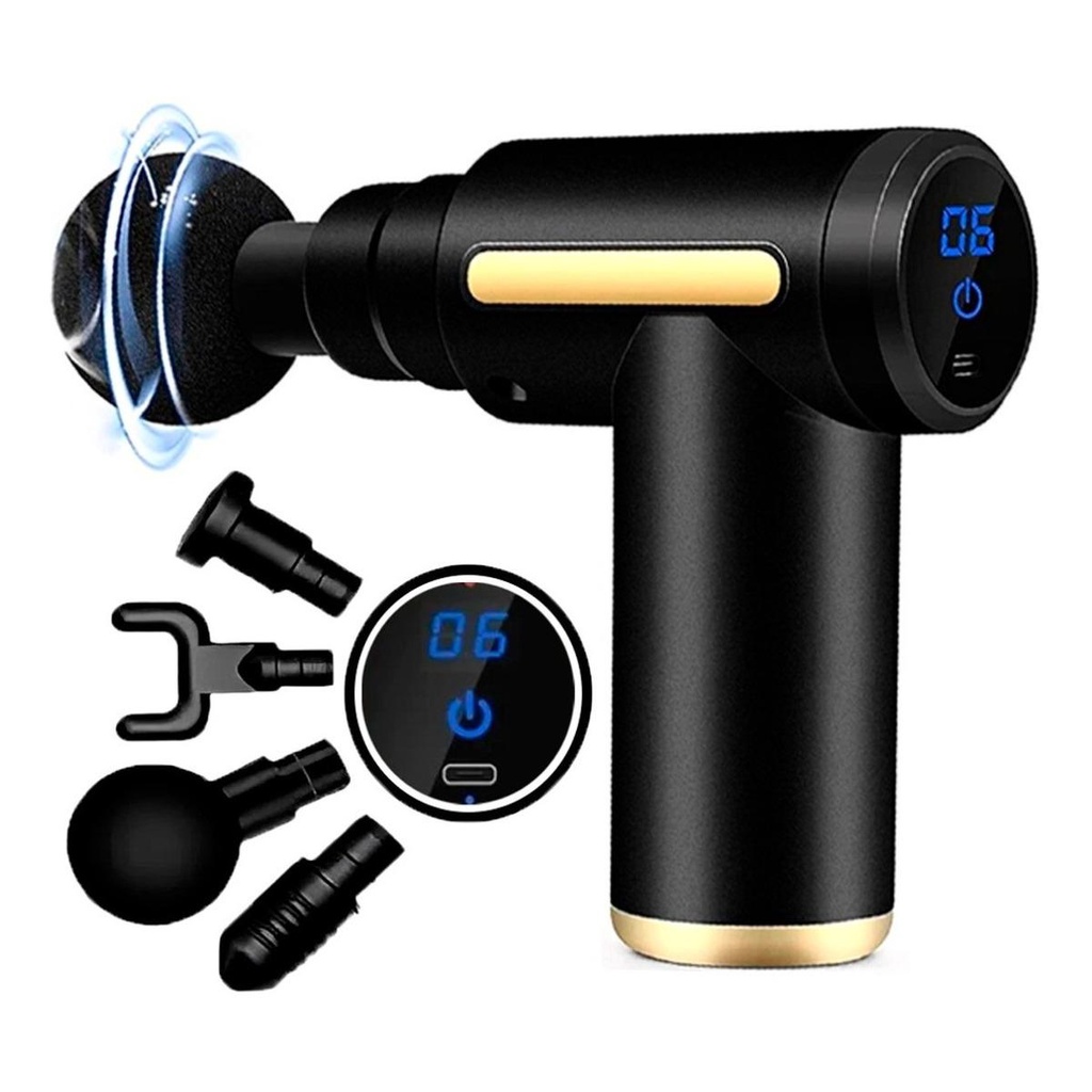 Massageador Eletrico Profissional Muscular Pistola Original | Shopee Brasil