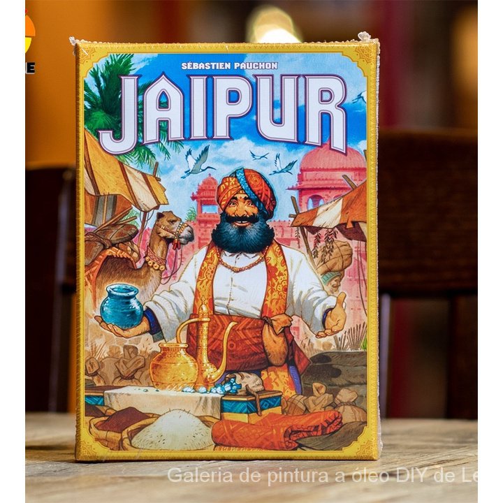 Jogo de tabuleiro de Jaipur (nova edição) | Jogo de estratégia | Shopee ...