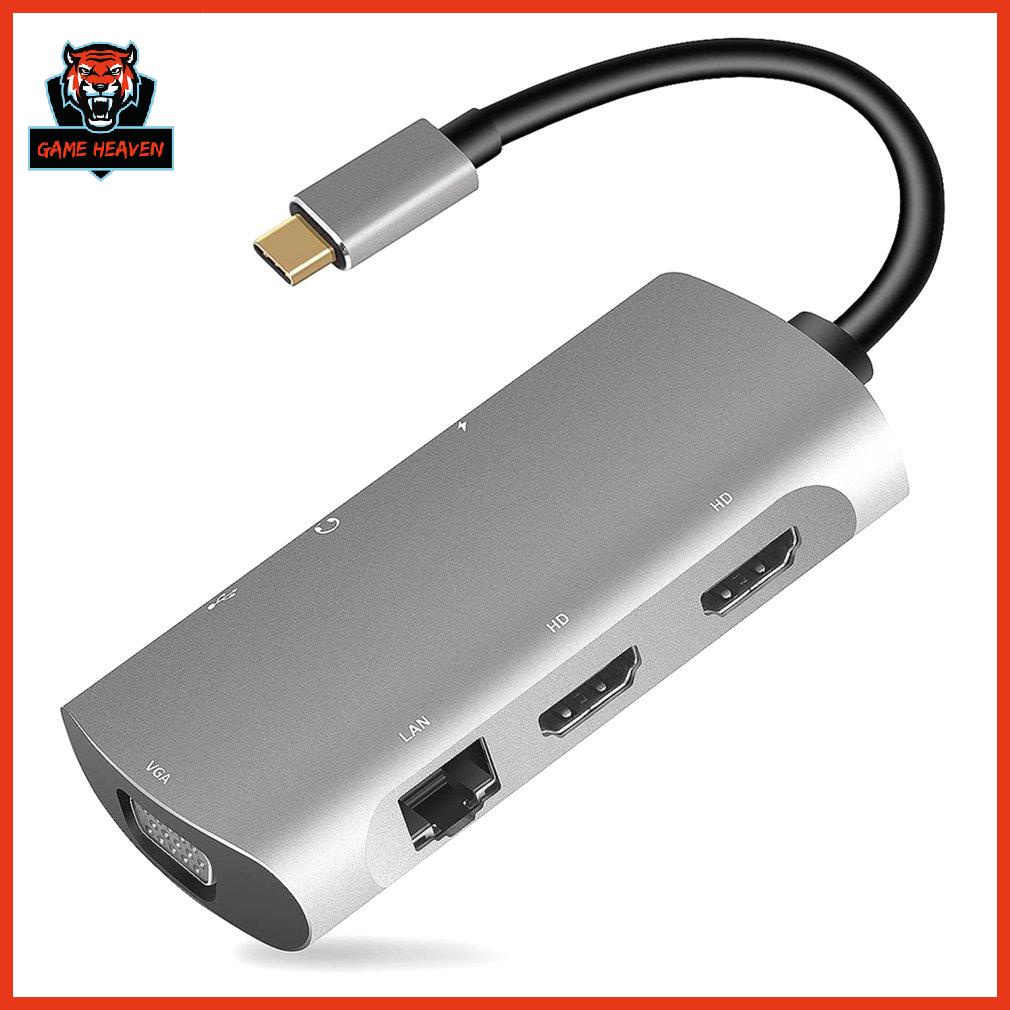 Dual Monitors Laptop Docking Station USB C Adapter 3 Ports USB Docking ...