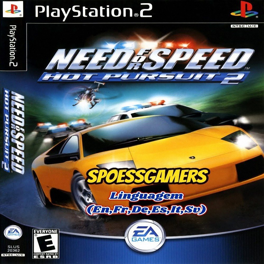Need For Speed Hot Pursuit 2 Ps2 Desbloqueado Patch | Shopee Brasil