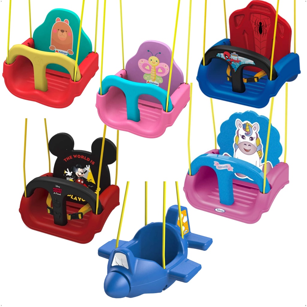 Balanço Infantil Vários Modelos Xalingo | Shopee Brasil