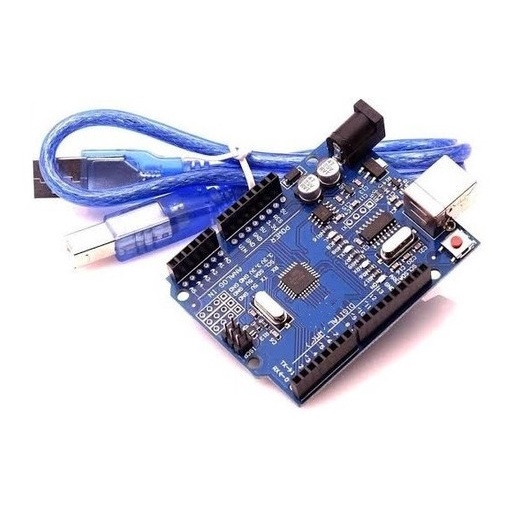 Placa Compatível Arduino Uno R3 Atmega328 Smd + Cabo | Shopee Brasil