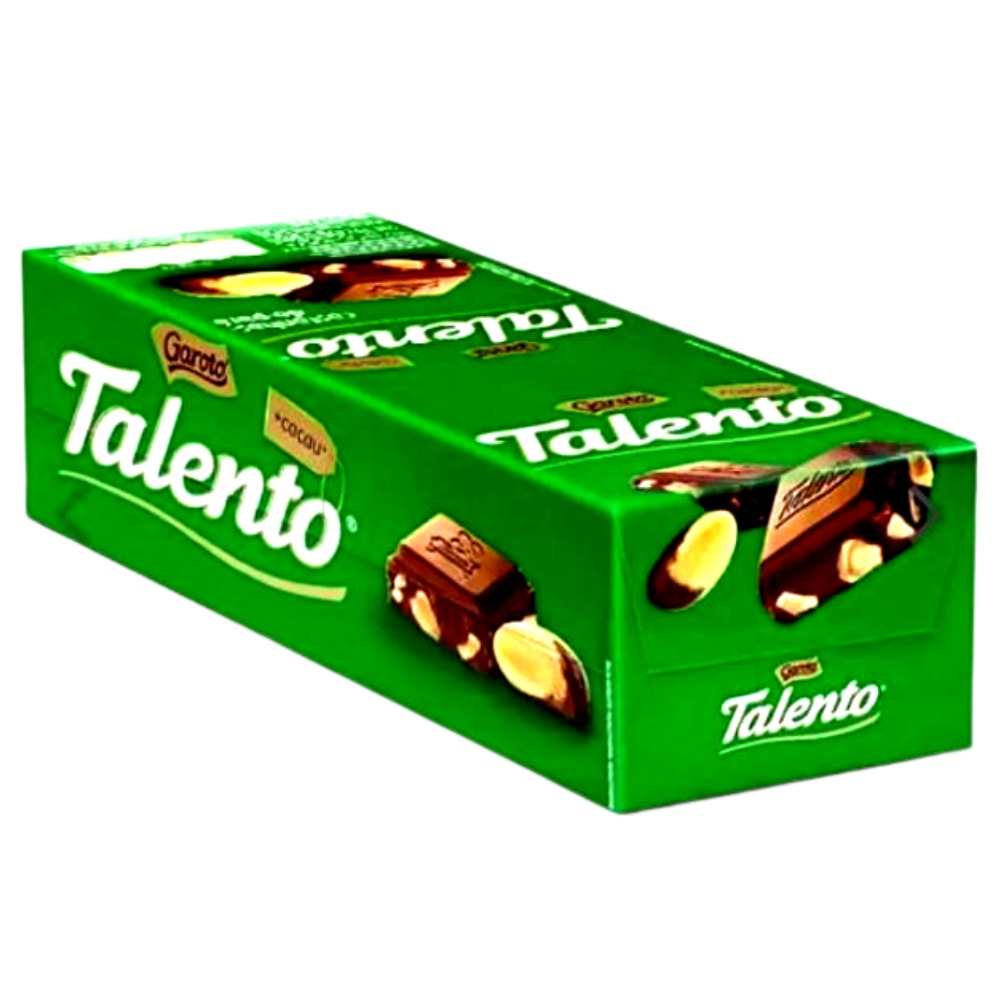 Caixa De Chocolate Talento Sabores 25g GAROTO - 1cx c/ 15un | Shopee Brasil