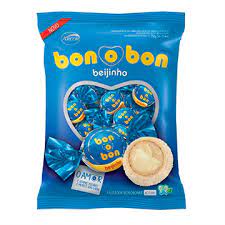 Bombom sabor Beijinho Pacote com 50 unidades de 15g - Bon o Bon ...