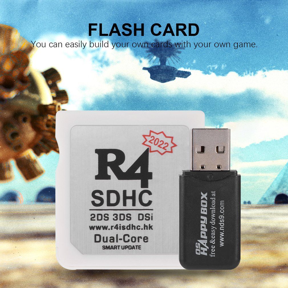 Memory Card Adapters USB R4 SDHC Secure Digital Converter Game Cards ...