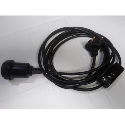 Pendente 2m + Plug Macho + Interruptor Soquete Coluna Bivolt | Shopee ...