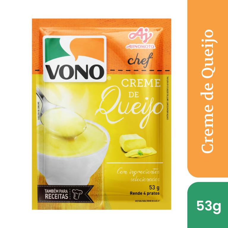 Sopa cremosa vono chef sabor creme de queijo 53g | Shopee Brasil