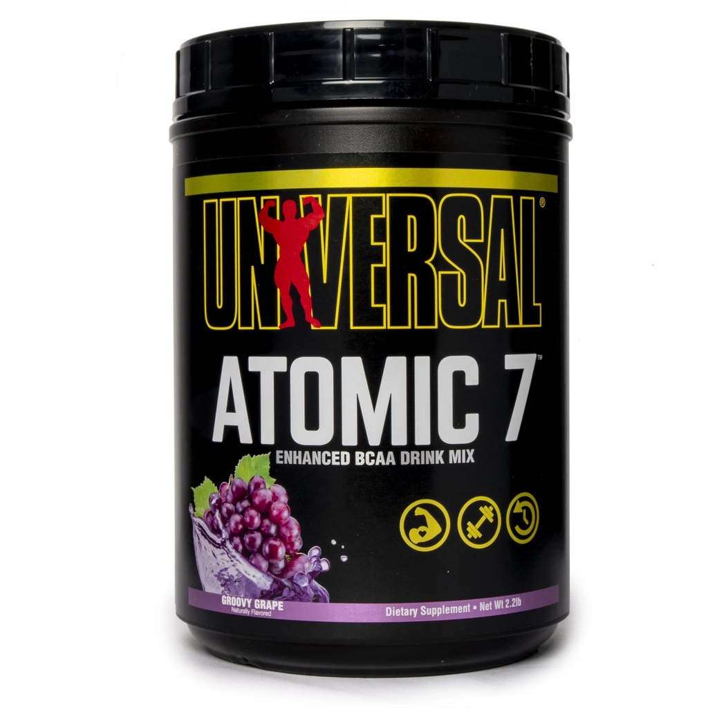 Suplemento Universal Nutrition Atomic 7 BCAA Uva Pote 262g | Shopee Brasil