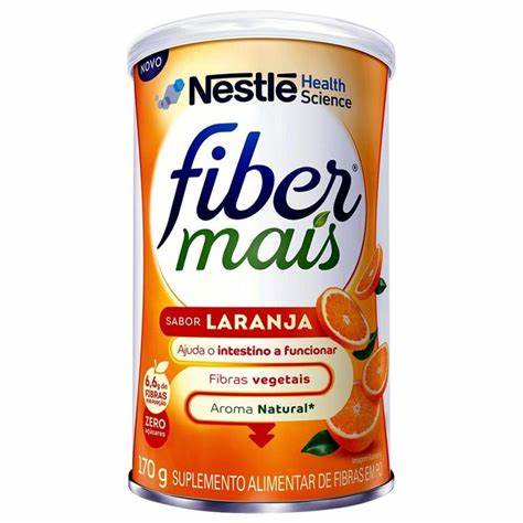 Fiber Mais Resource Nestle sabor Laranja 170g | Shopee Brasil