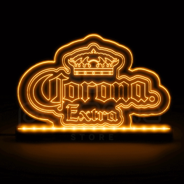 Luminaria LED - Corona - Persona Acrilicos | Shopee Brasil