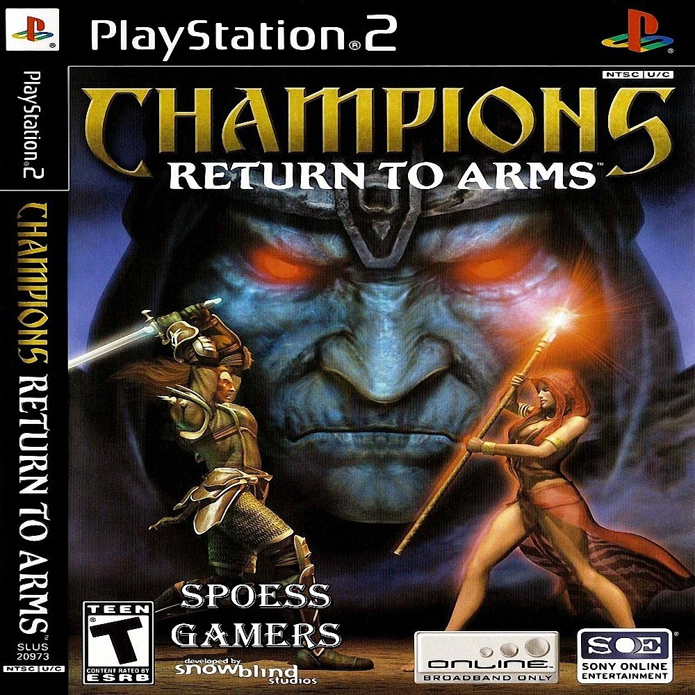 Champions Ps2 Return To Arms Patch Rpg / Ação | Shopee Brasil