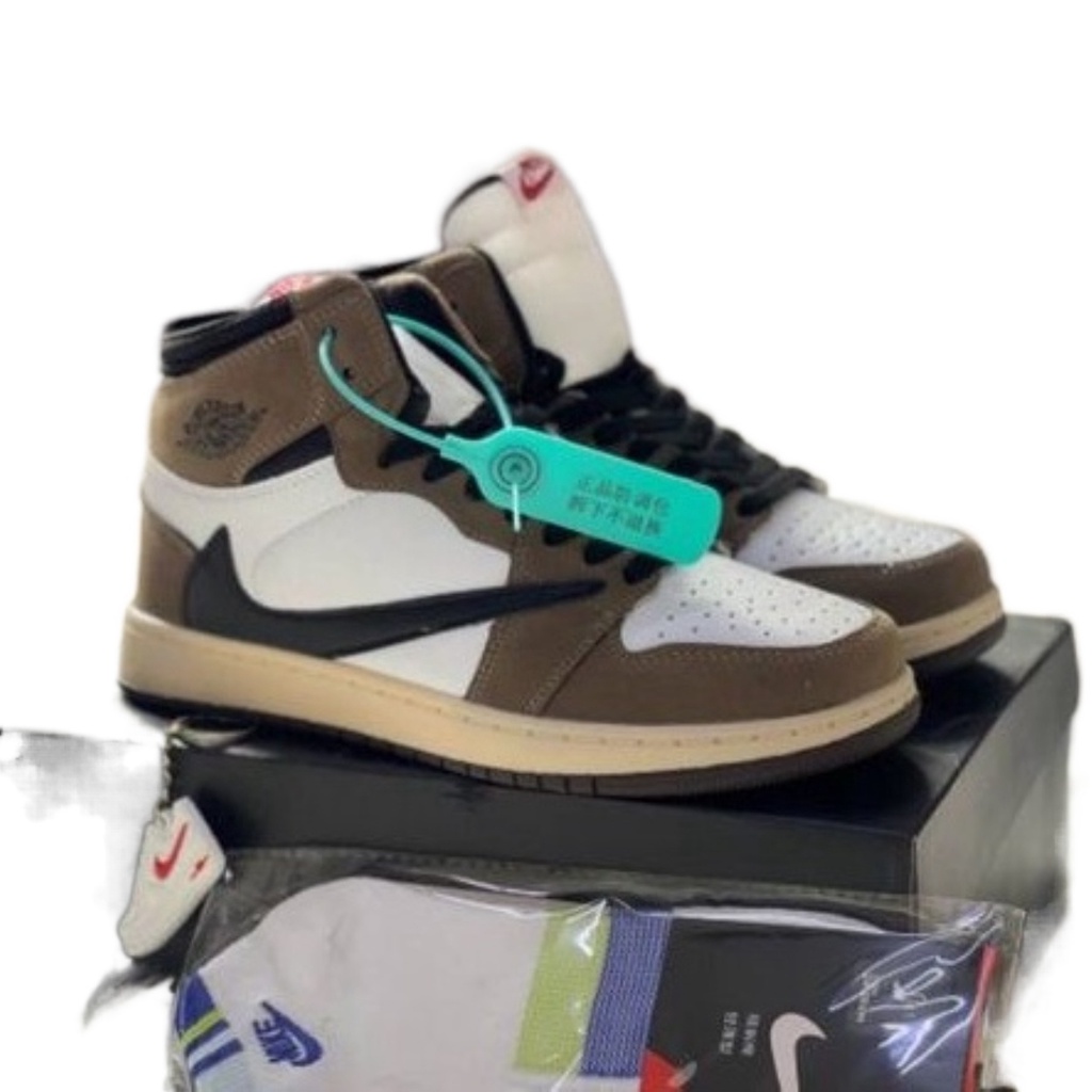 2022 NIKE AIR JORDAN 1 Alta RETRO E MOCHA Escura | Shopee Brasil