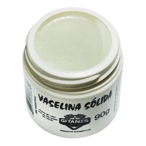 Vaselina 90g Pasta Sólida Pote Pequeno Lubrificante Uso Geral | Shopee ...