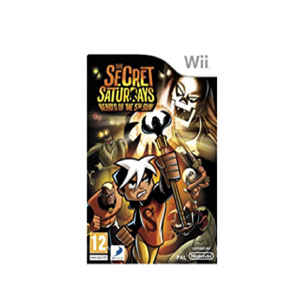 Jogo The Secret Saturdays Beasts Of The 5Tth Sun - Wii - Usado | Shopee ...