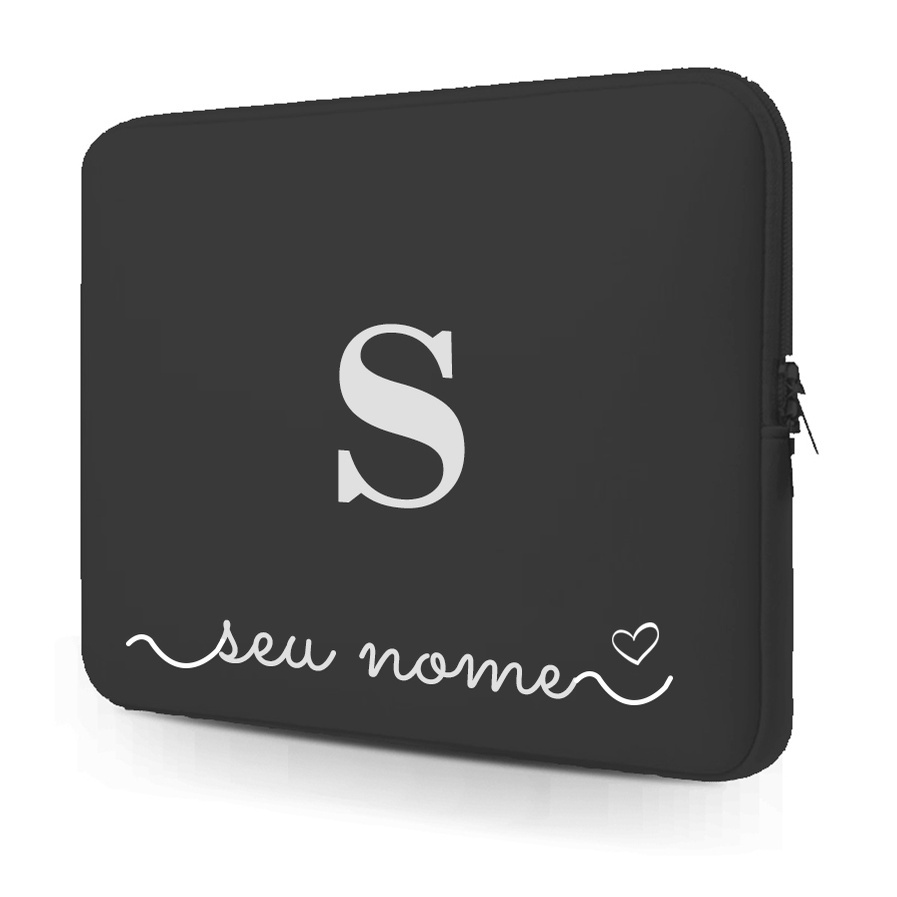 Capa Case Pasta Maleta Notebook Macbook Ultrabook Neoprene 15.6/14.1/13 ...