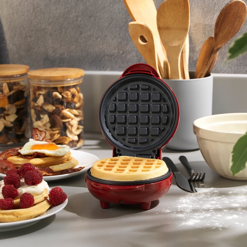 Panela Elétrica De waffle Quiche/De Forno/Eggette maker Mini Ferro 110V ...