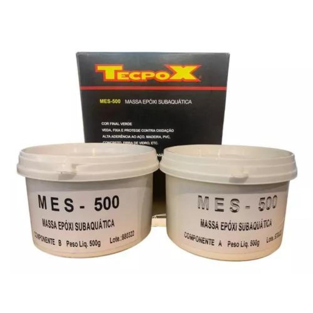 Massa Cola Barco Epoxi 1kg Mes500 Tecpox Resistente | Shopee Brasil