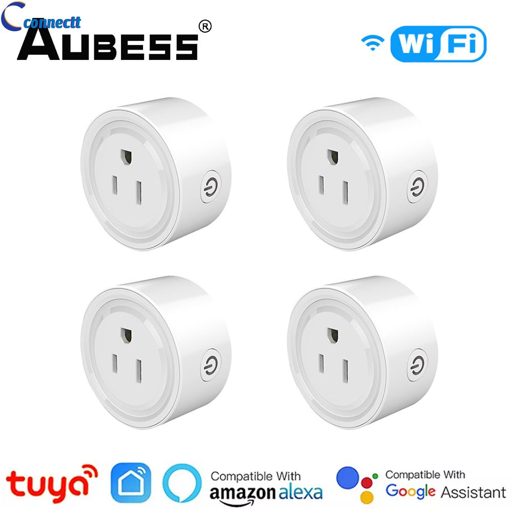 Alexa Plug Tuya, Wifi US 10A 16A 20A 20A Inspecione o poder do ...