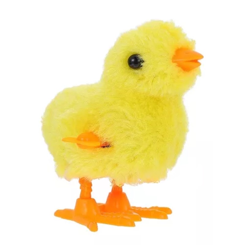 Pintinho Amarelinho Divertido De Pelucia A Corda Infantil | Shopee Brasil