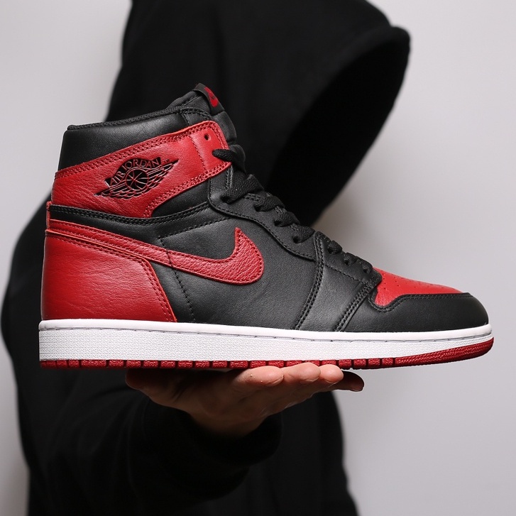 Air Jordan 1 Retro Alto OG Proibido Sapatos De Basquetebol Masculino E Feminino AJ1 AJ ...