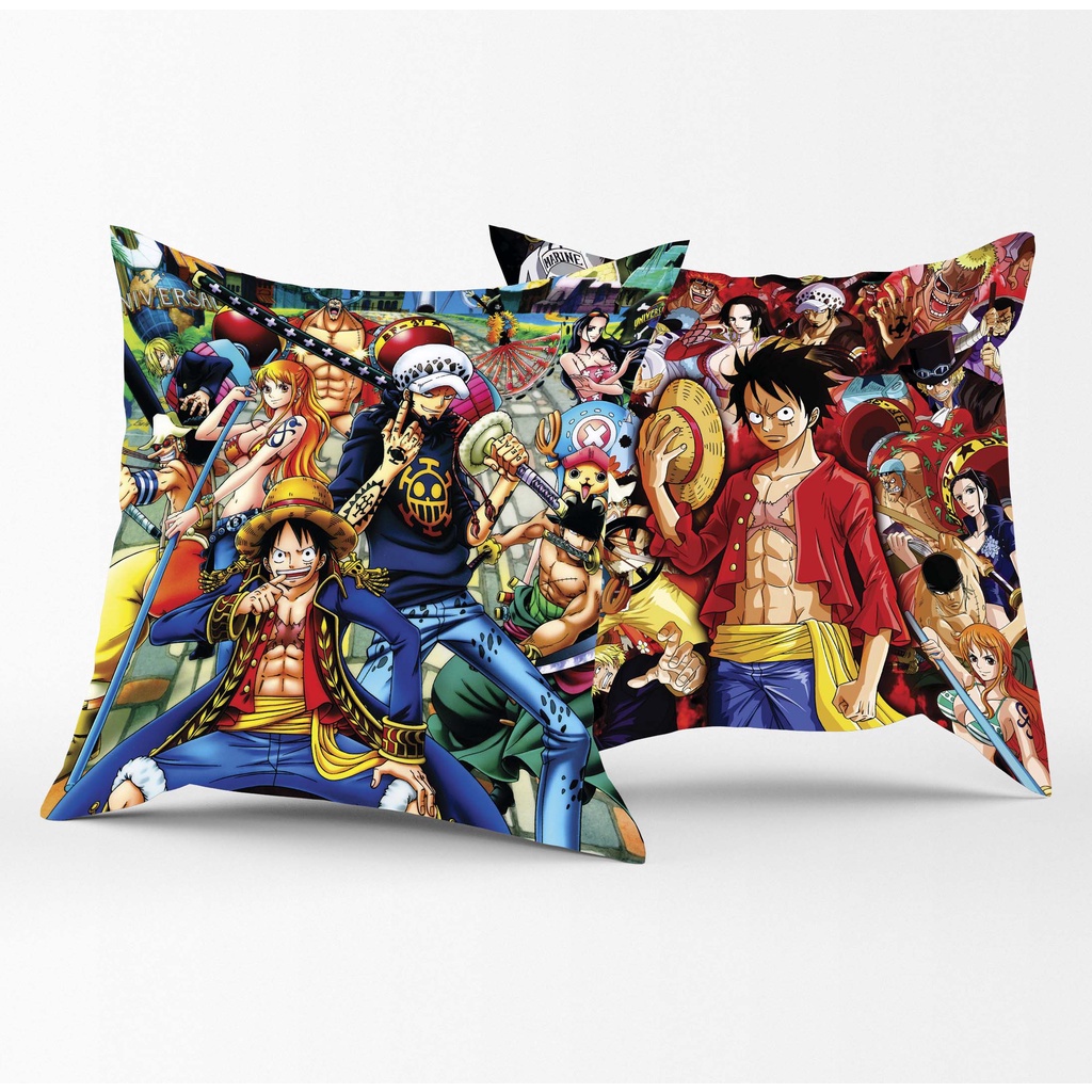 Almofada One Piece Luff Law Chooper Zoro Nami Frank | Shopee Brasil