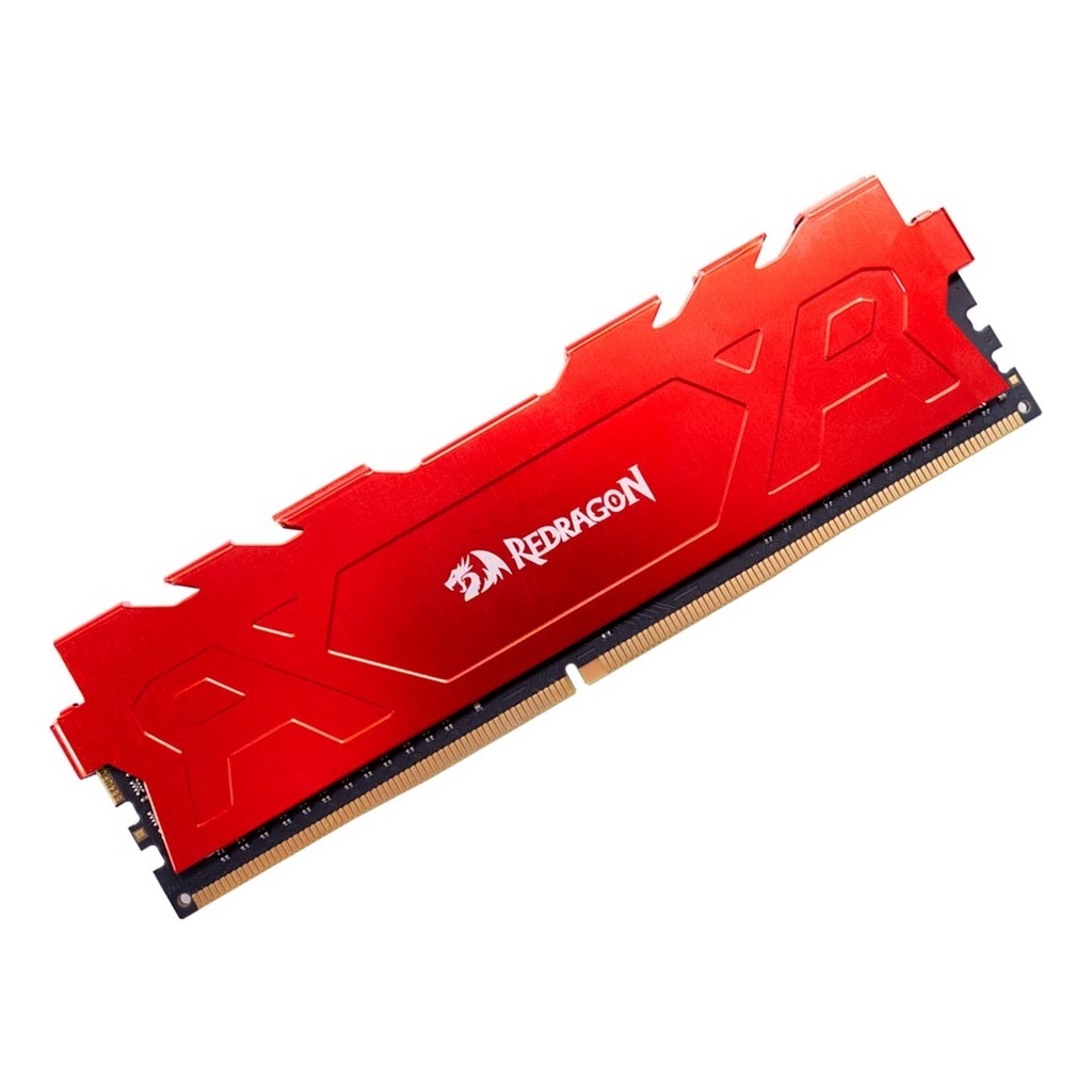Memoria Ram 8gb 3200mhz/cl16 Ddr4 Redragon Rage Vermelha | Shopee Brasil