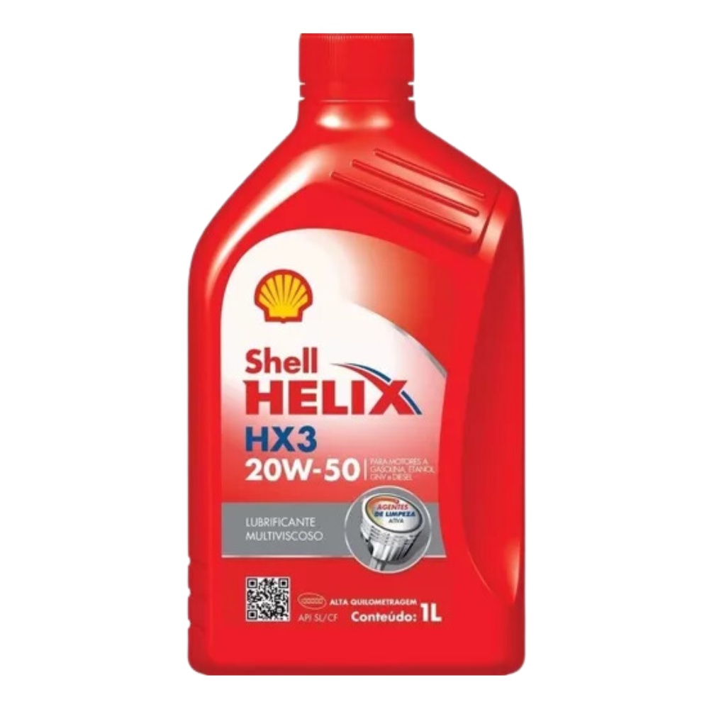 Oléo de Motor Shell Helix HX3 Mineral 20W-50 API SL 1L | Shopee Brasil