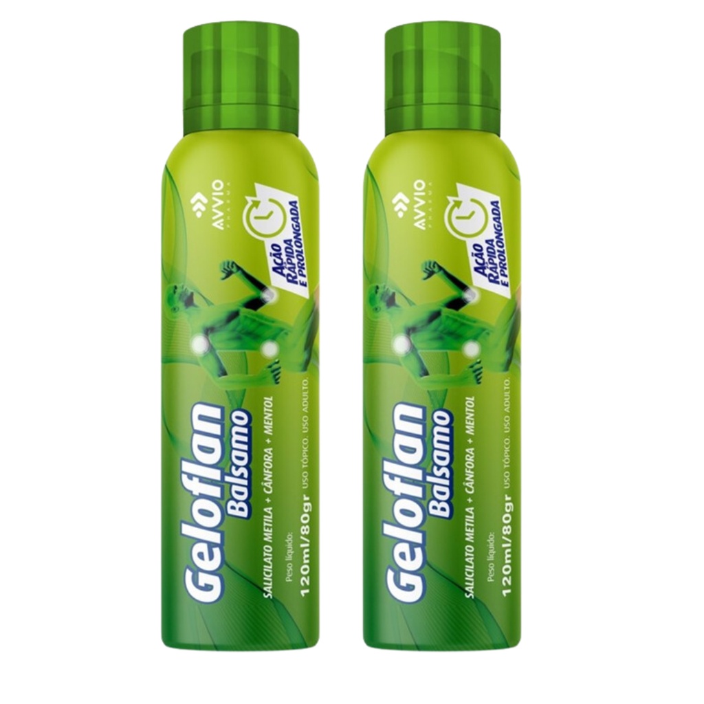 Kit C2 Geloflan Aerossol Balsamo 120ml - Aerz Quimica | Shopee Brasil