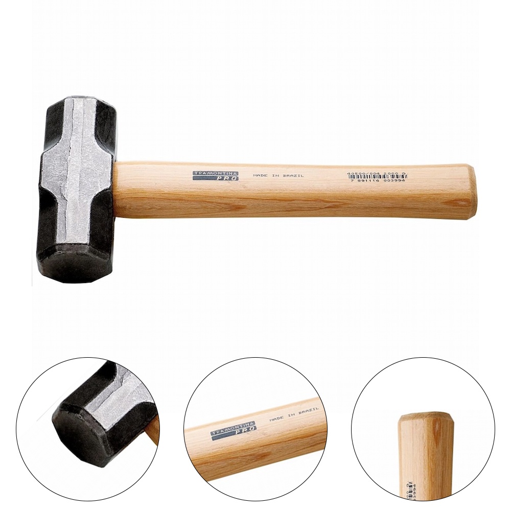 Marreta Oitavada 2kg Com Cabo - 40500004 Tramontina Pro | Shopee Brasil