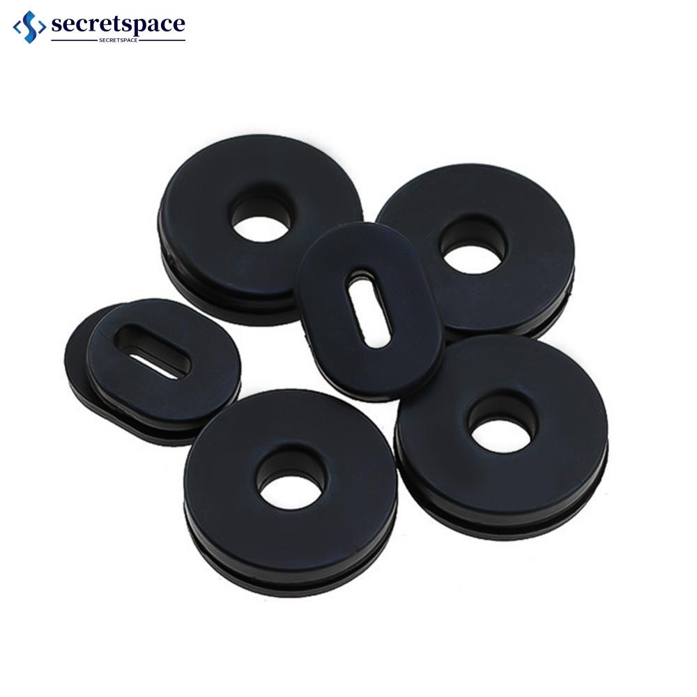 SECRETSPACE 12Pcs Borracha Para Motocicletas Tampa Lateral Grommets ...